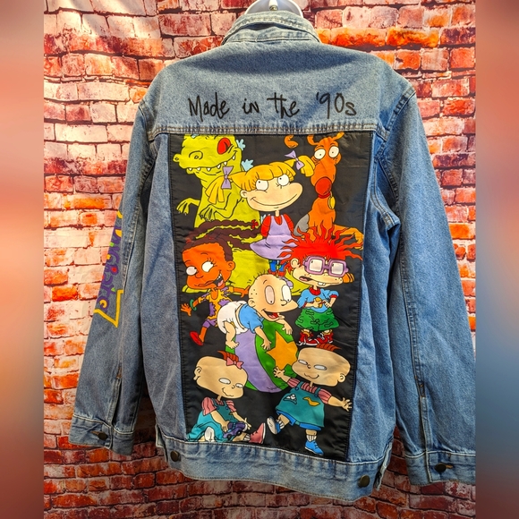 Nickelodeon | Jackets & Coats | Nickelodeon Rugrats Denim Jacket | Poshmark